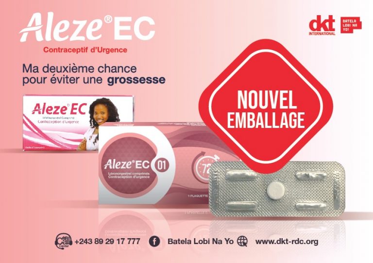 La pilule Aleze change d’emballage – DKT RDCongo